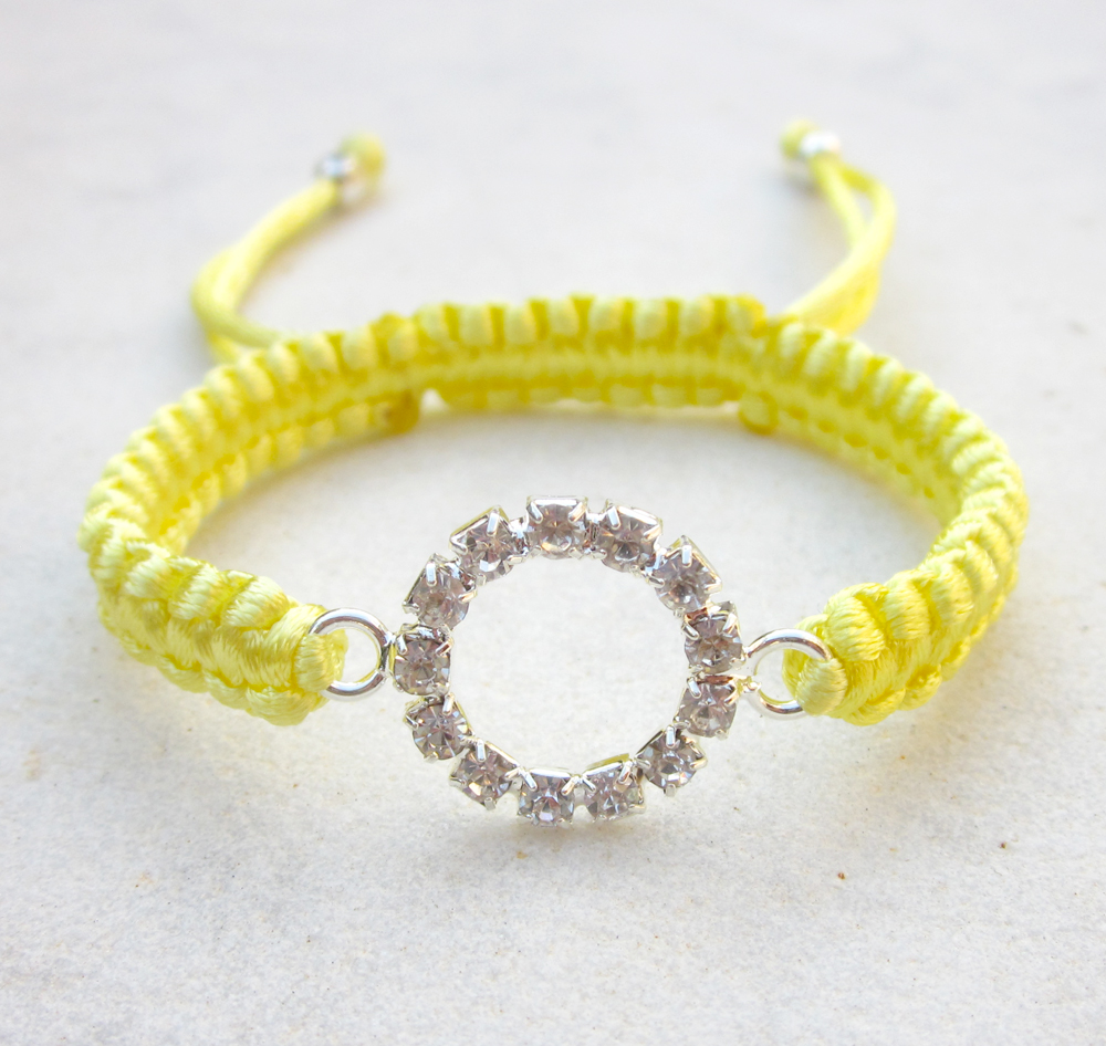 Bracelet Eternity Circle Friendship Bracelet Rhinestones Stack Jewelry ...